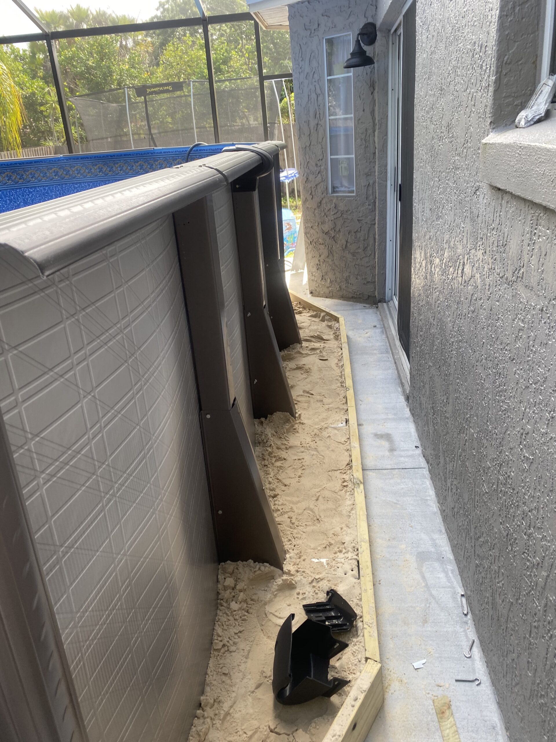 Building a Sandbox for an Above Ground Pool – Above ground pools knowitall