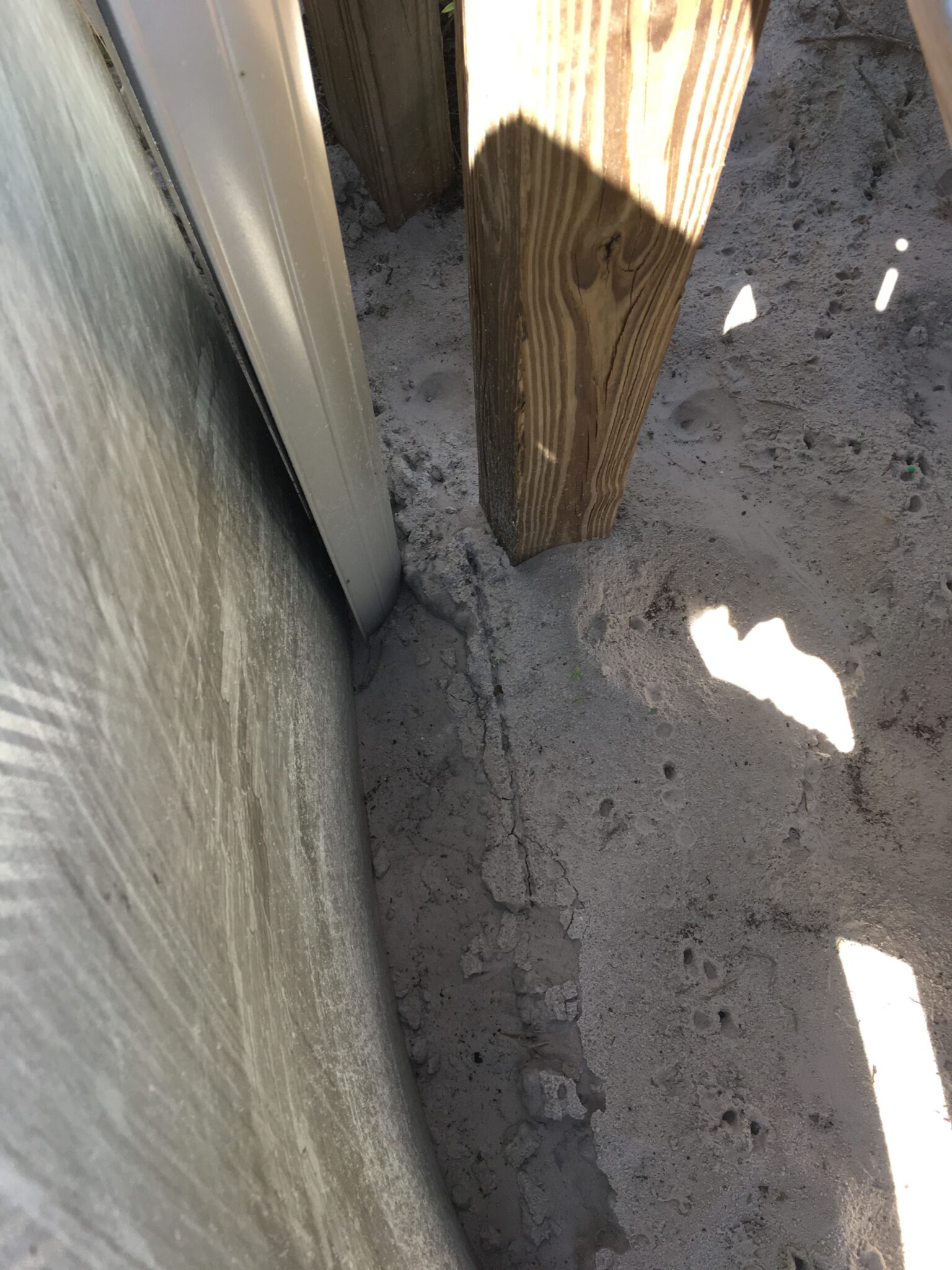 As long as the pool is filled with water, what is around the outside of ...