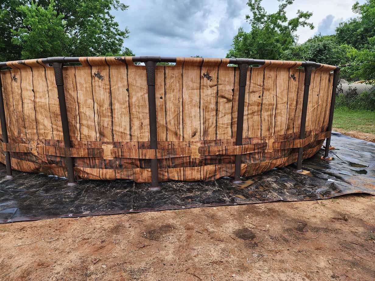 Can You Put a Soft-Sided Above Ground Pool Partially in the Ground ...